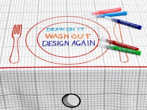Doodle Tablecloth – Me Wanty